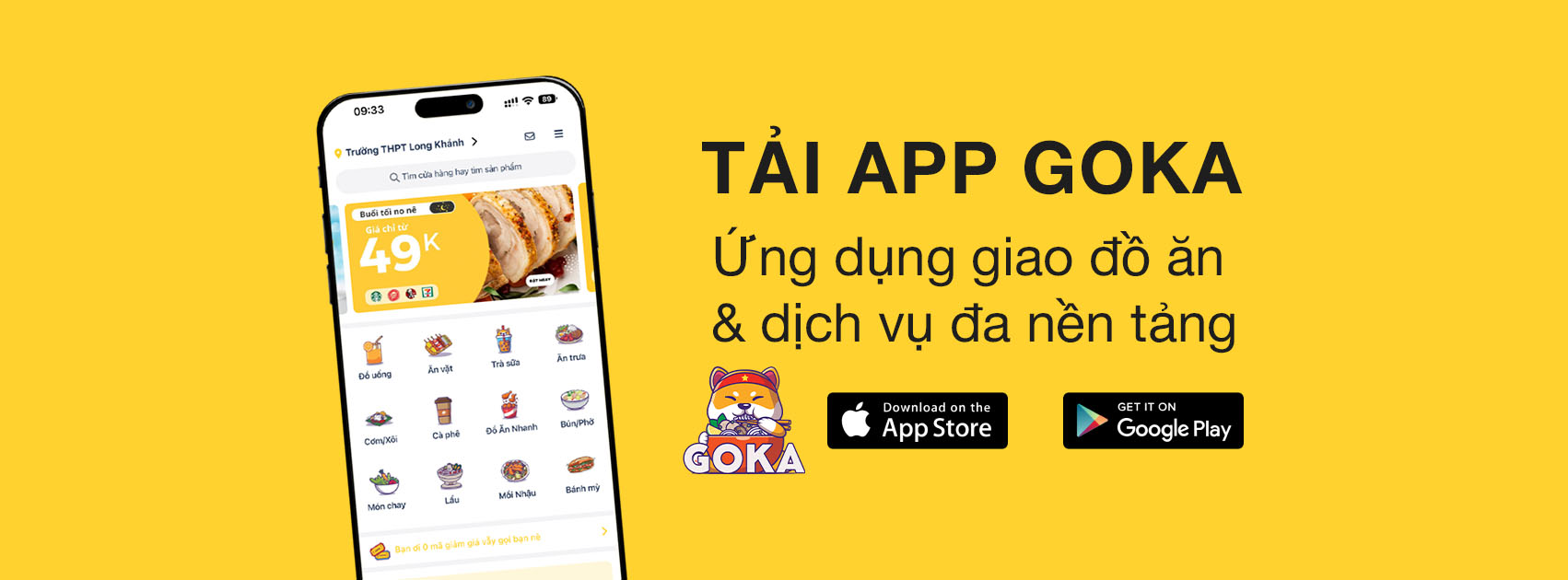 GOKA App - Ứng dụng Giao hàng và Gọi xe Đa Dịch vụ